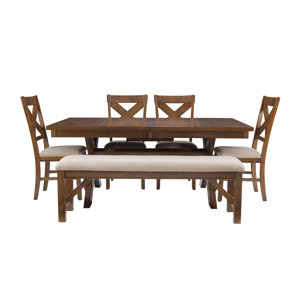 Alcott Hill® Warsaw 6 - Piece Dining Set & Reviews | Wayfair